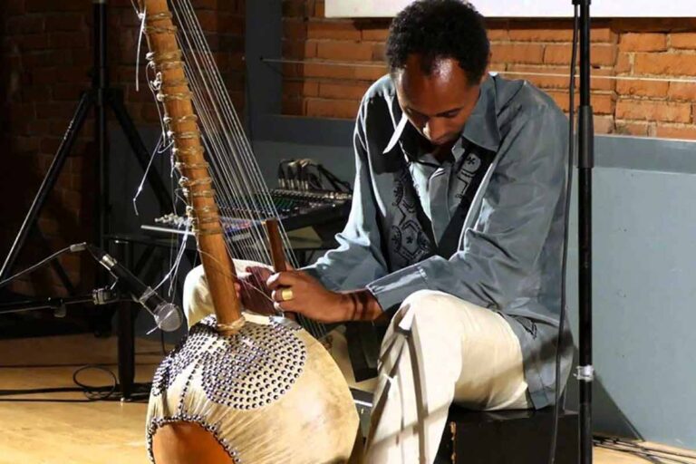 The Kora Instrument (String Musical Instrument) - Phamox Music