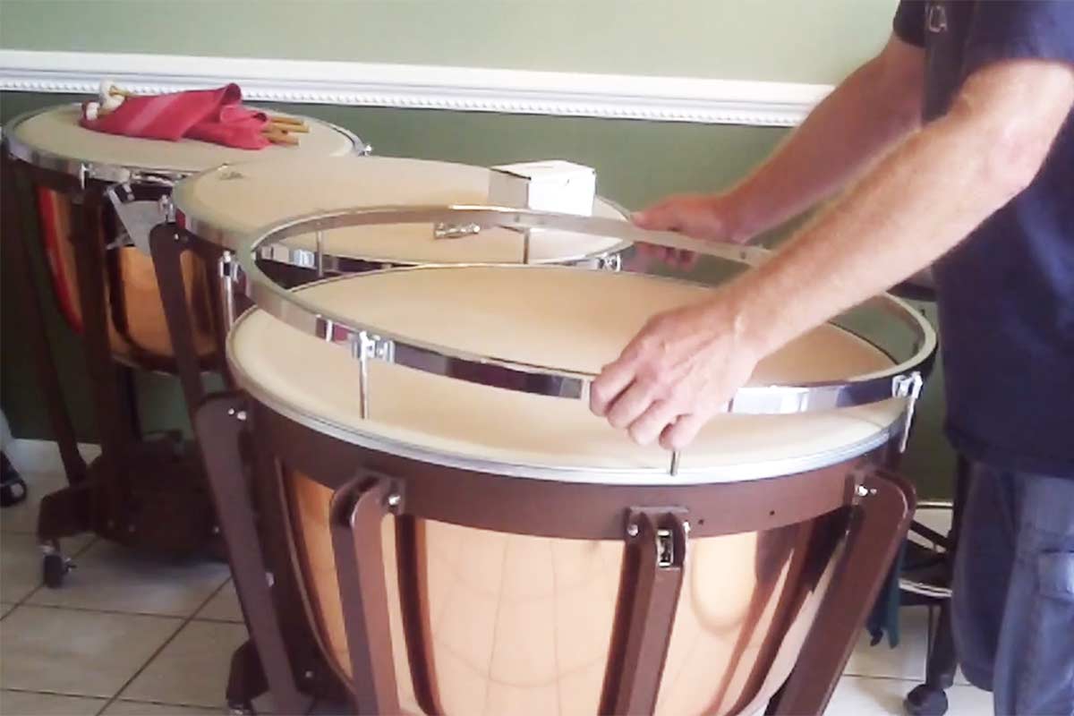 Timpani Drum - Percussive Musical Instrument - Phamox Music