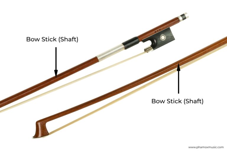 Parts of the Violin Bow: Anatomy and Function - Phamox Music