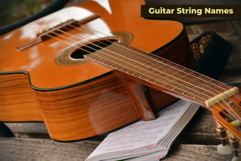 Guitar String Names - Phamox Music